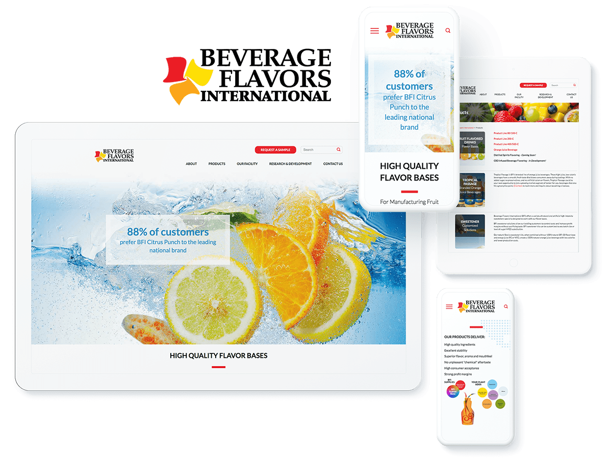Beverage Web and Application Development on Sitefinity | Beverage ...