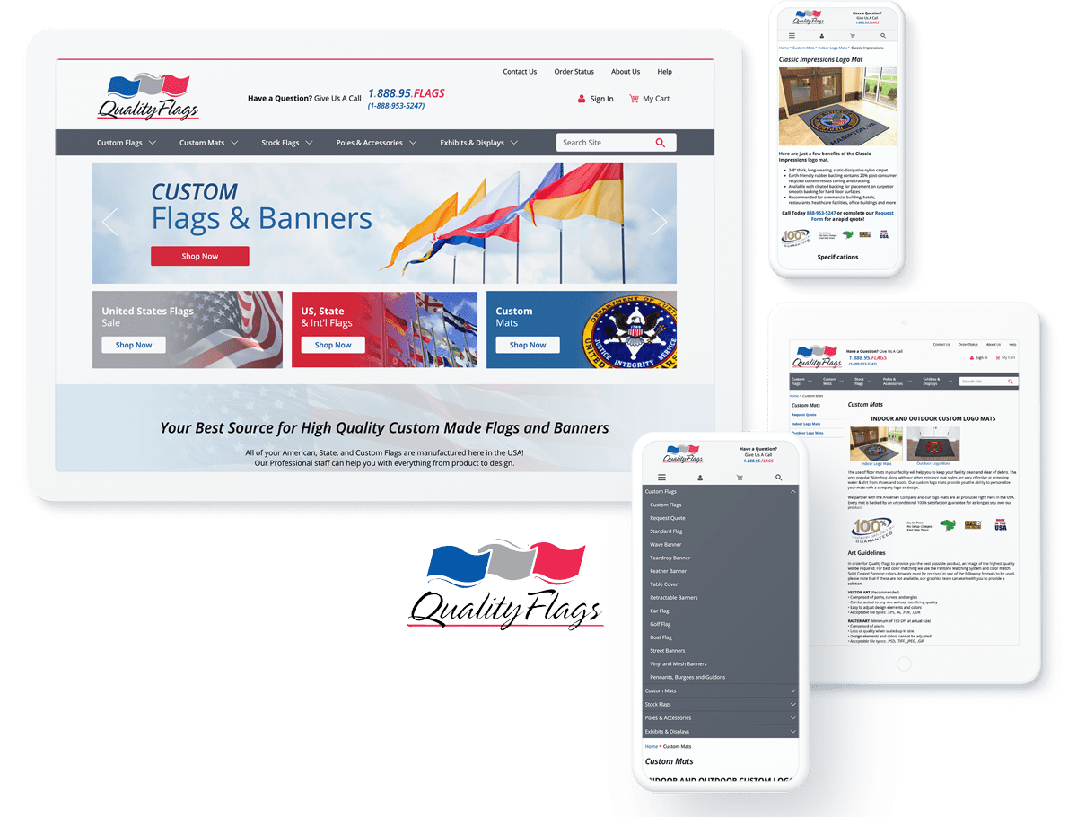 Ecommerce Experience Design and Website Development Example | Quality ...